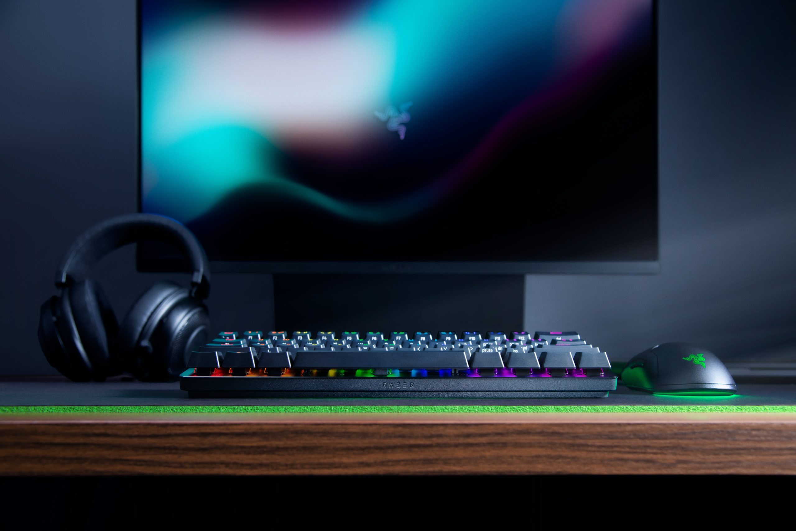 Razer Huntsman Mini Analog side view