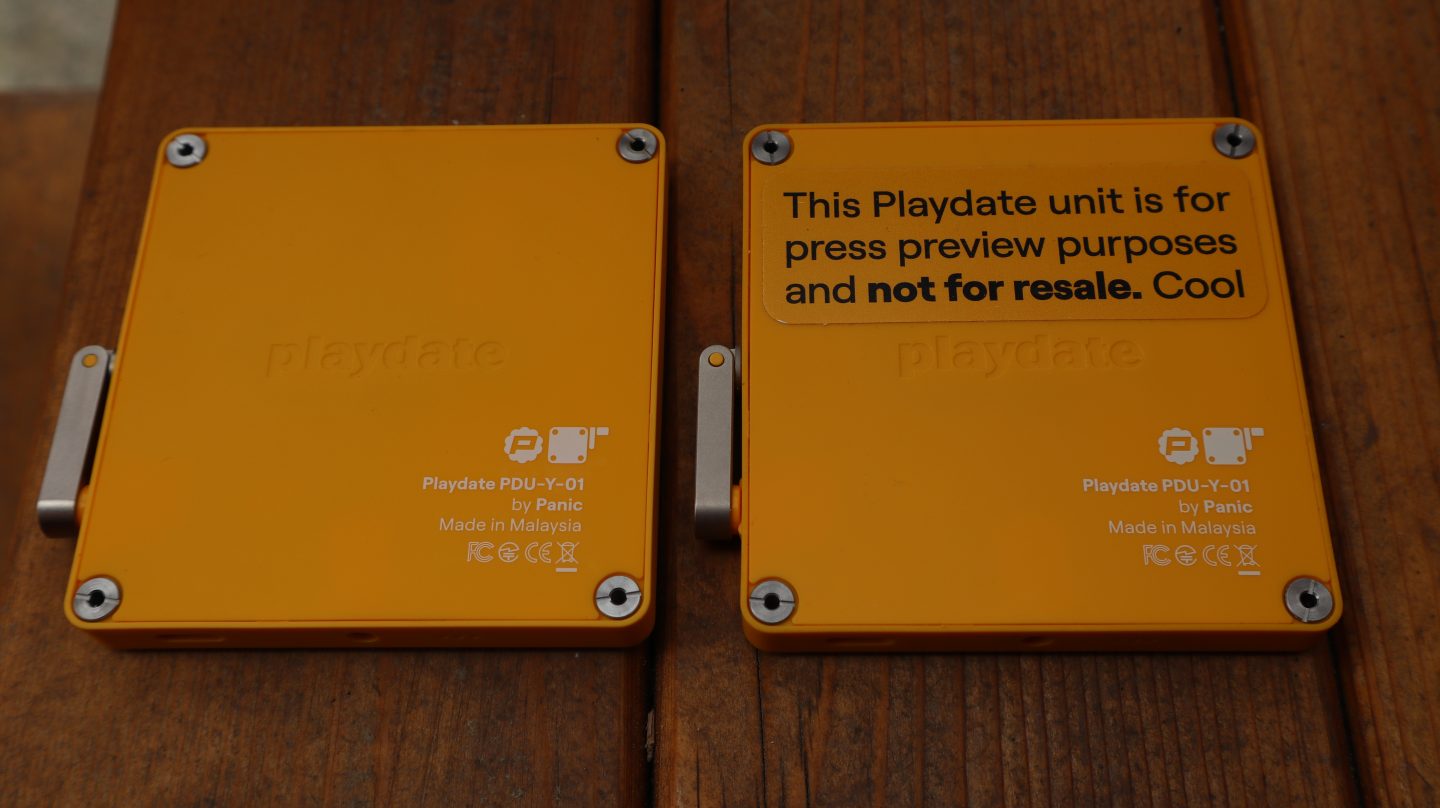 Check out the portable, cranky Playdate before our review goes live ...