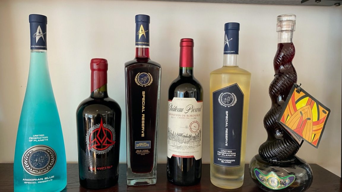 We tasted the expanded collection of Star Trek wines and found them ...