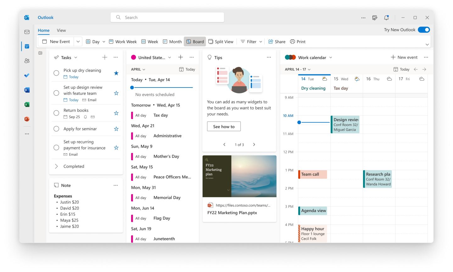 Microsoft previews a new, totally redesigned Outlook for Windows app ...