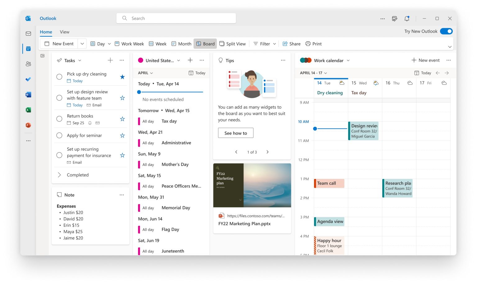 Microsoft previews a new, totally redesigned Outlook for Windows app ...