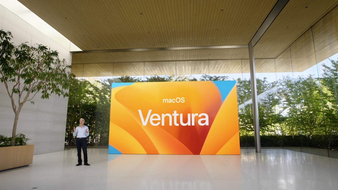 Apple announces macOS 13 Ventura, the next major software update for ...