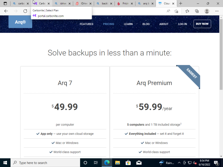 Ars Archivum: Top cloud backup services worth your money - Ars Technica