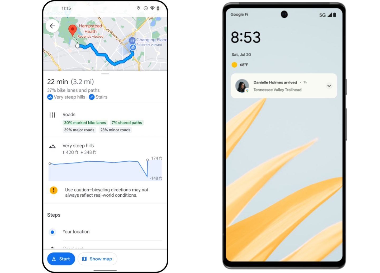 Google Maps is getting 3D imagery on mobile, detailed biking info, and ...