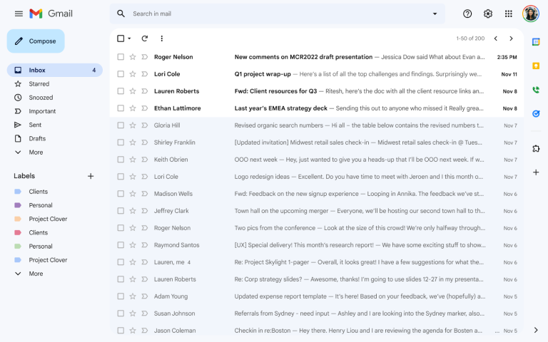 New Gmail rolls out to everyone, and you can hide that big sidebar now ...
