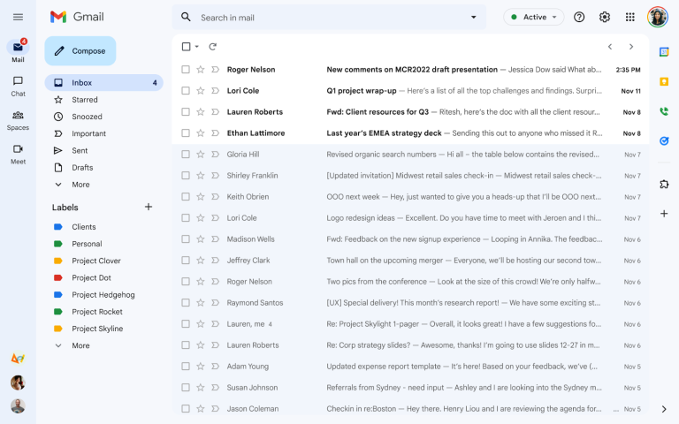 New Gmail rolls out to everyone, and you can hide that big sidebar now ...