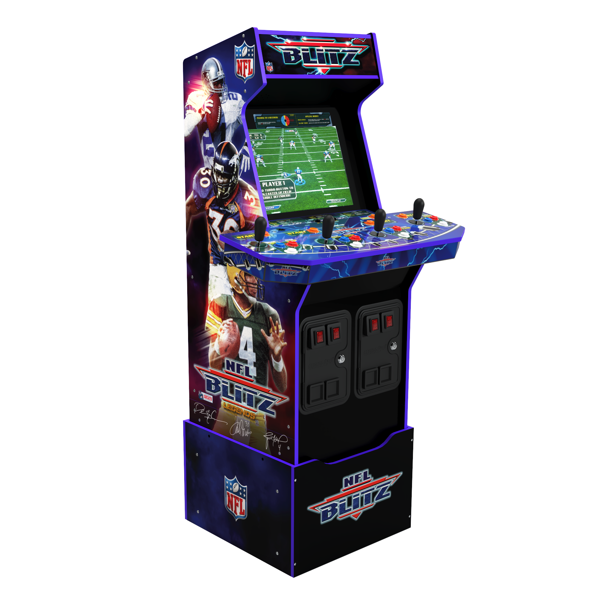 NFL Blitz arcade games will relaunch as Arcade1Up cabinet exclusive ...