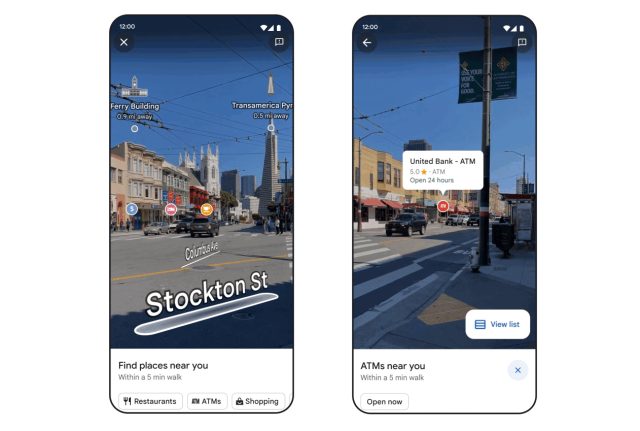 Google Maps gets augmented reality search results - Ars Technica