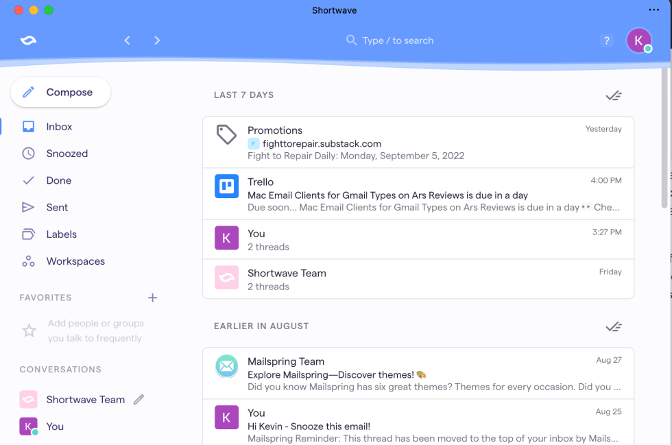 The best Mac desktop clients for Gmail aficionados - Ars Technica