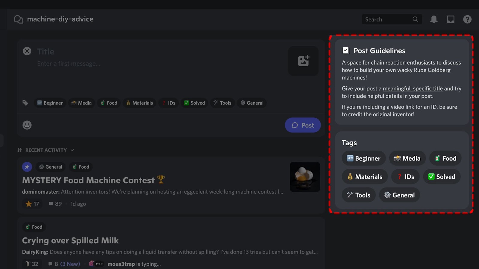 Discord’s new feature looks a bit like Internet forums—with a dash of ...