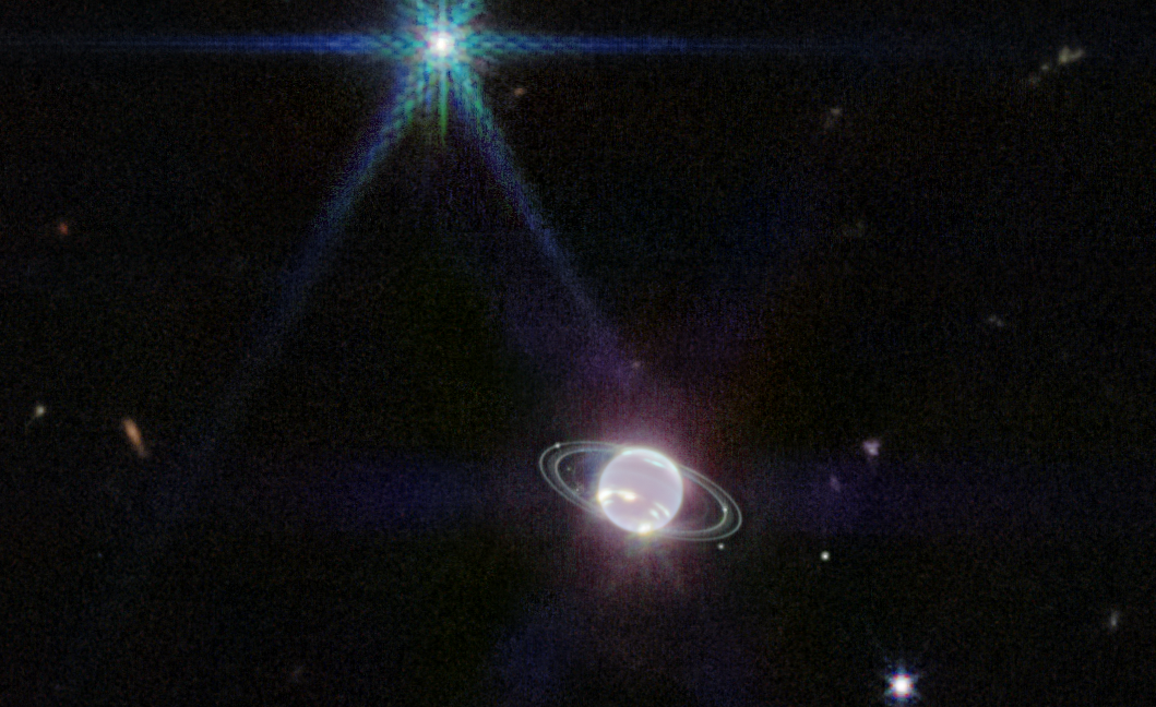 New JWST image reveals full glory of Neptune, its moons, and rings ...