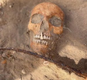 Archaeologists unearth remains of 17th-century female “vampire” in ...