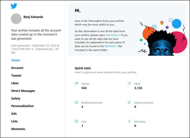 How to download a backup copy of your Twitter data (or deactivate your ...