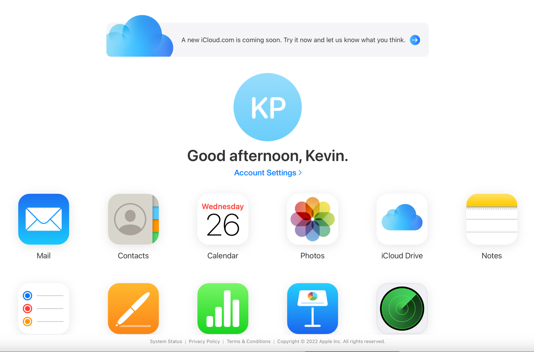 iCloud web gets a slick and more functional beta redesign - Ars Technica