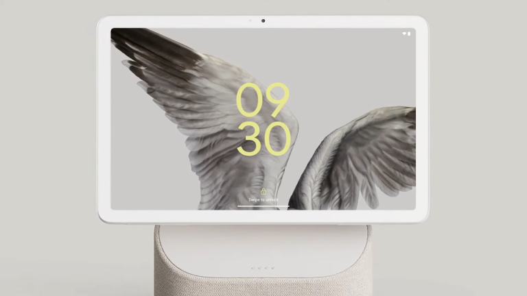 Google shows off the Pixel Tablet dock—it doubles as a smart display ...