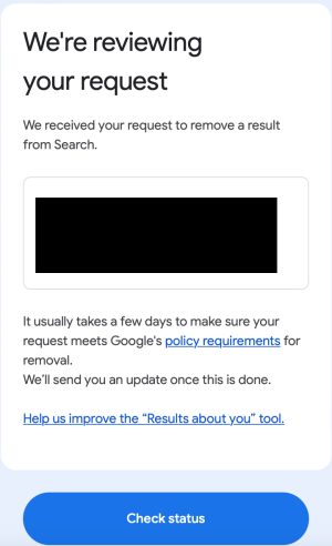 Google can now remove your identifying search results, if they’re the ...
