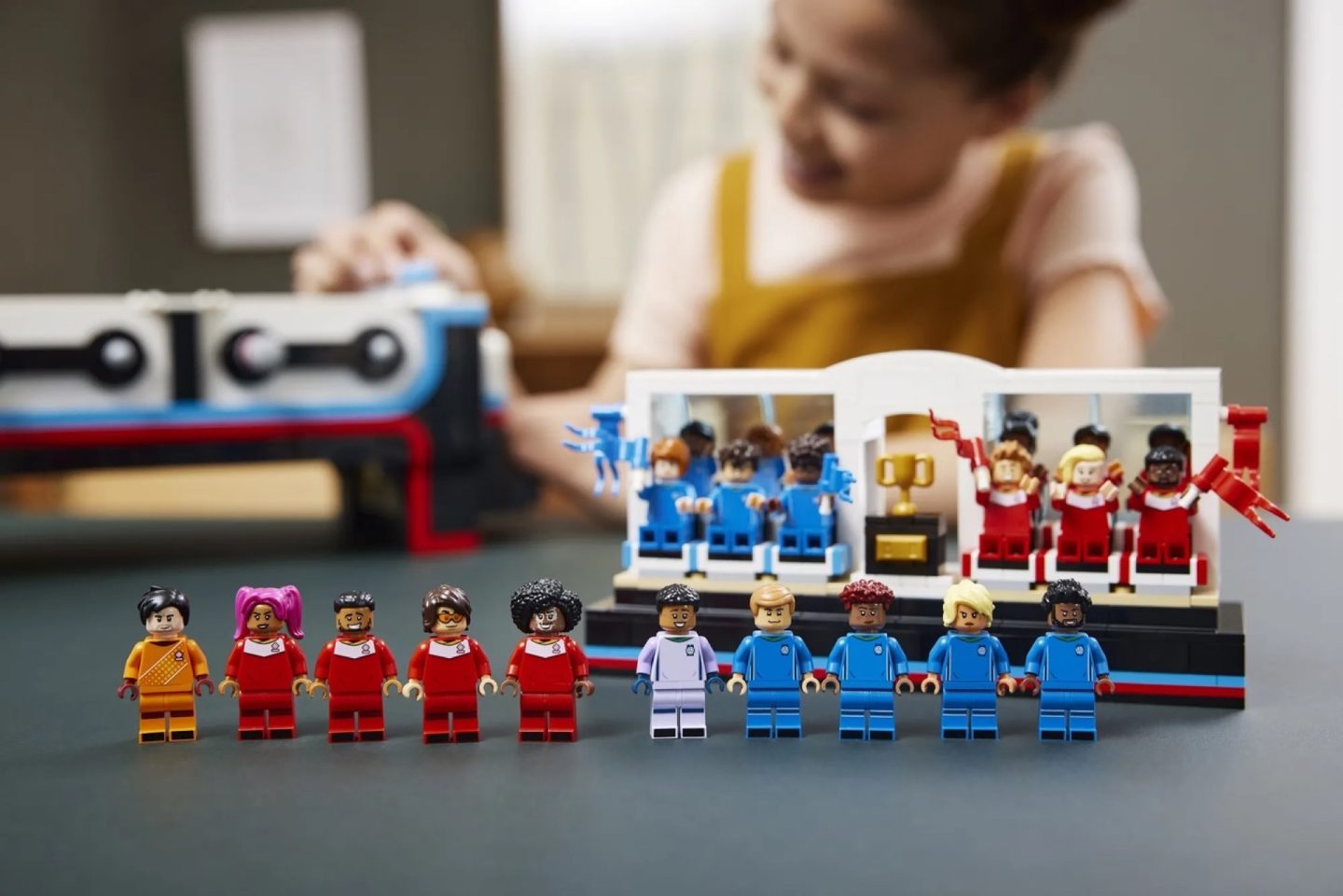 $250 Lego foosball table includes a whopping 22 minifigs, actually ...