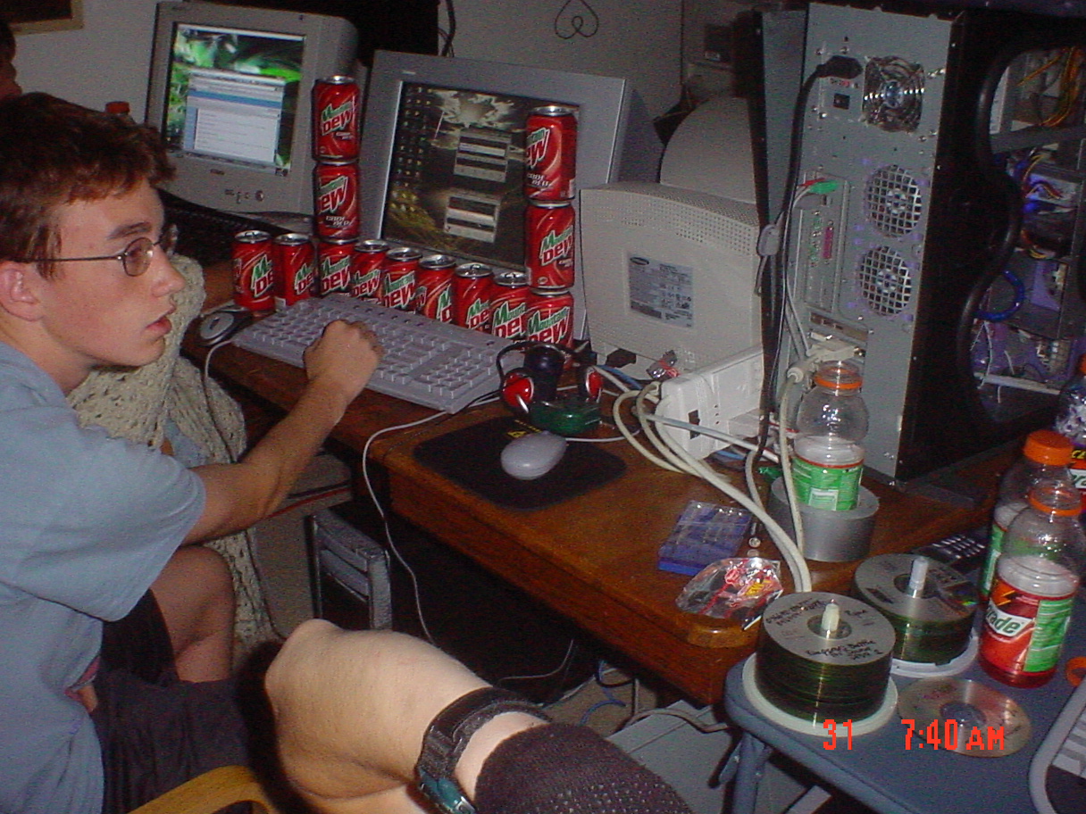  Just A Bunch Of Idiots Having Fun a Photo History Of The LAN Party