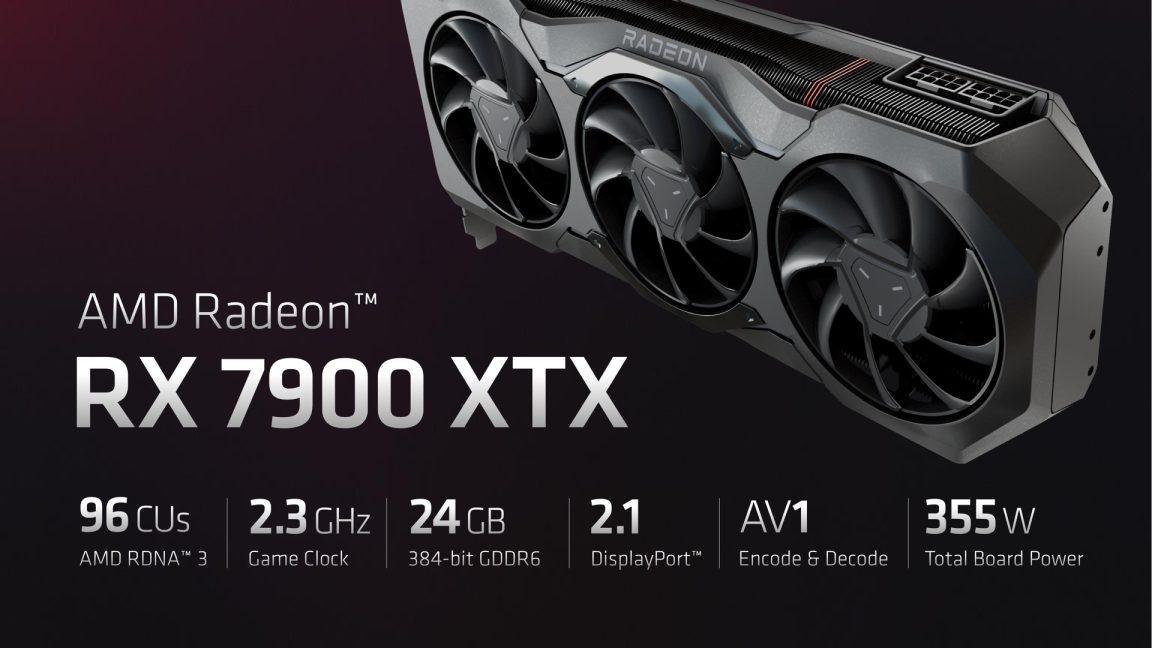 AMD’s next-gen Radeon RX 7900 XTX and XT launch December 13 for $999 ...