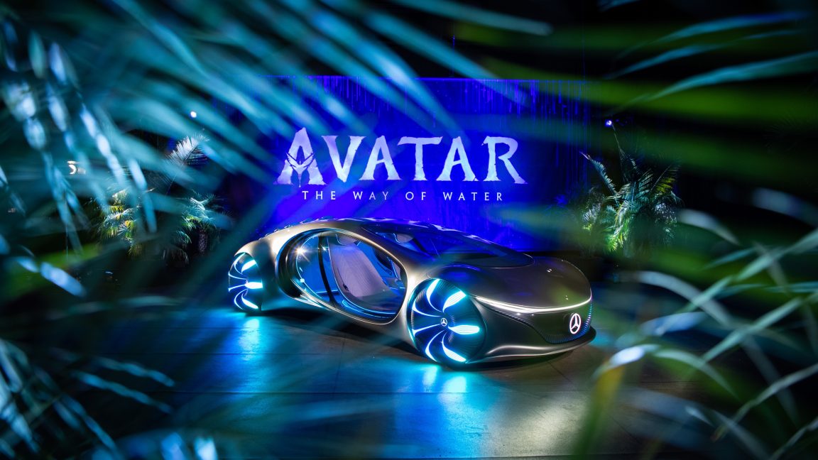Mercedes built a concept car for Avatar, and we drove it - Ars Technica
