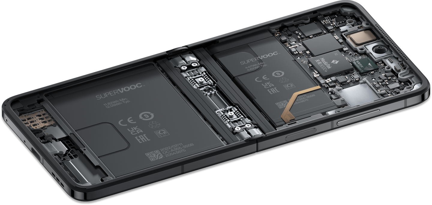 Oppo’s foldable phones take on Samsung with a flip phone and a tablet ...