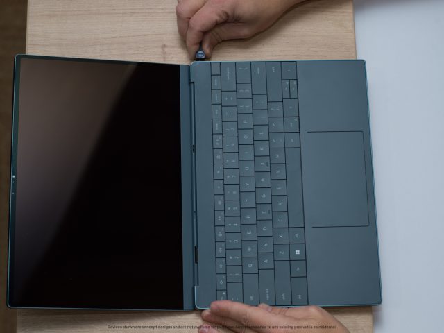 Dell concept laptop has pop-out components, disassembles screwdriver ...