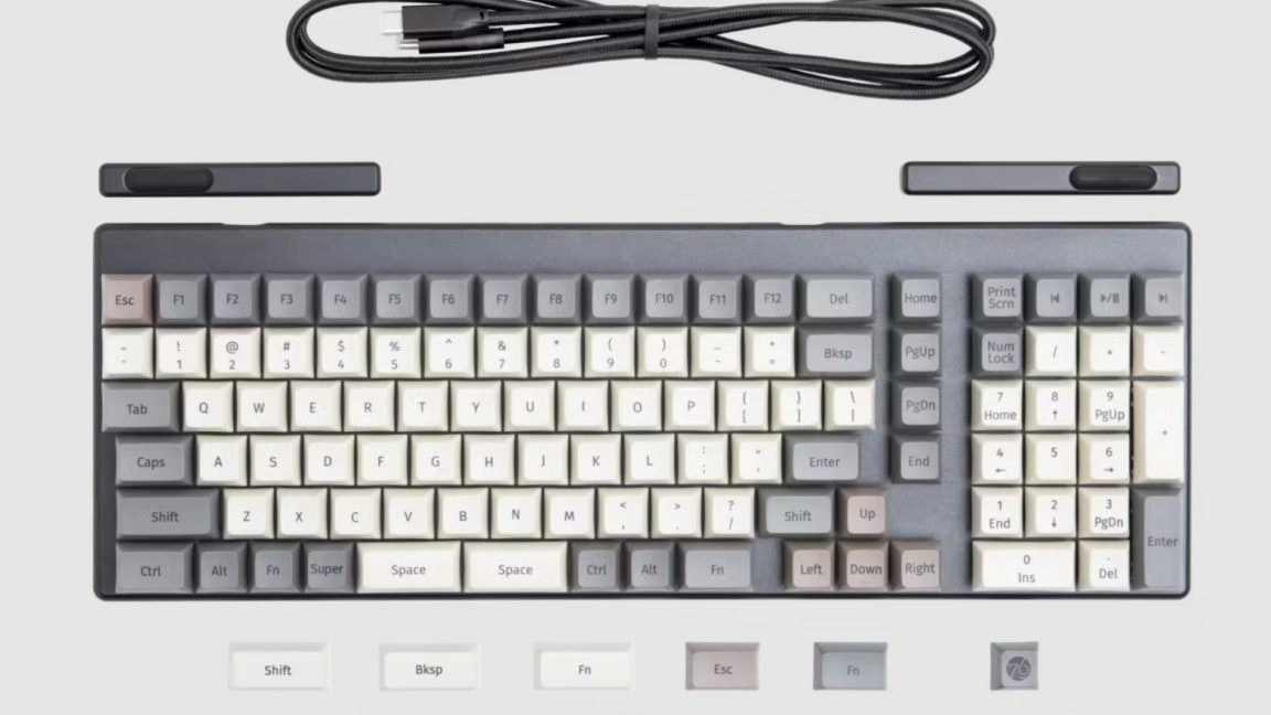 Linux-ready Launch Heavy is a $300 mechanical keyboard for number ...