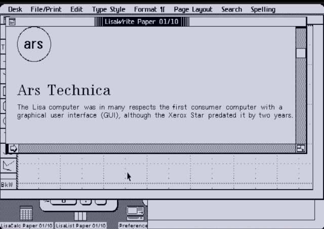 Revisiting Apple’s ill-fated Lisa computer, 40 years on - Ars Technica