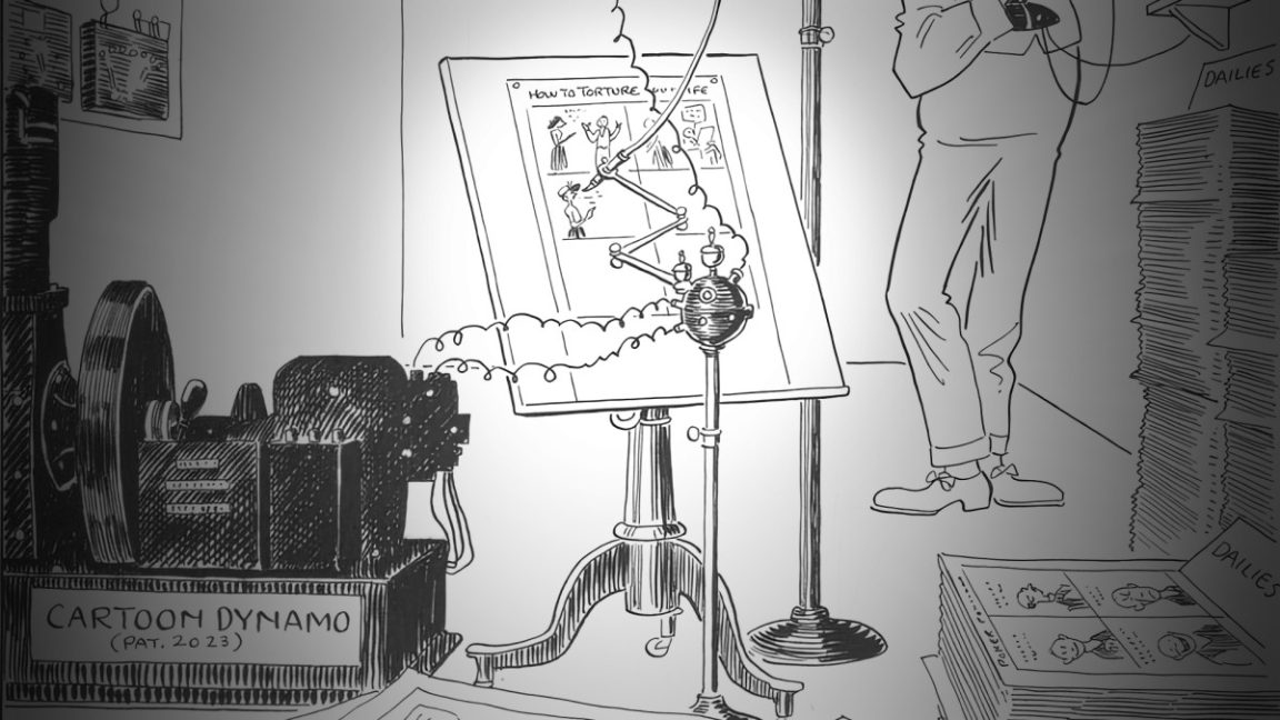 1923 cartoon eerily predicted 2023’s AI art generators - Ars Technica