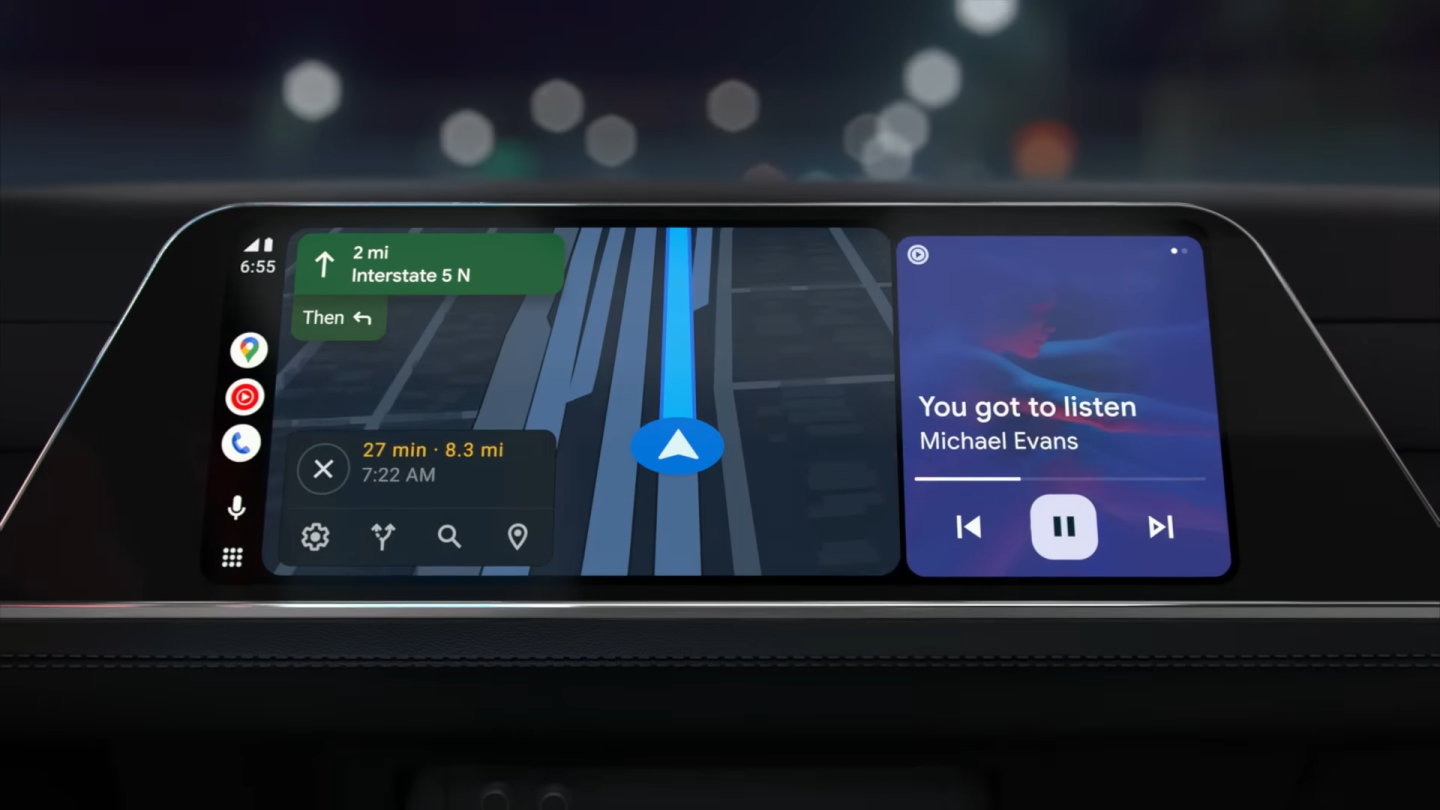 Google’s split-screen Android Auto revamp is rolling out now - Ars Technica