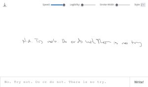 Deepfakes for scrawl: With handwriting synthesis, no pen is necessary ...
