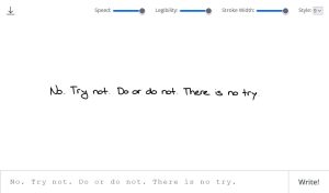 Deepfakes for scrawl: With handwriting synthesis, no pen is necessary ...