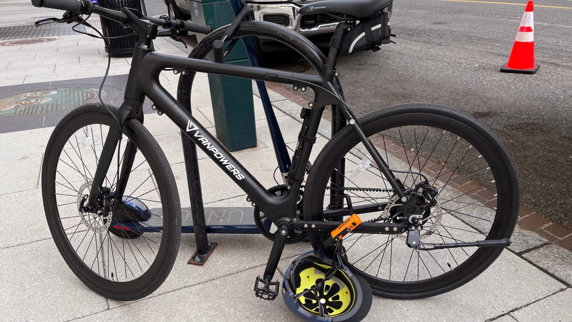 Vanpowers City Vanture e-bike review: Sleek, streamlined, and hard to ...