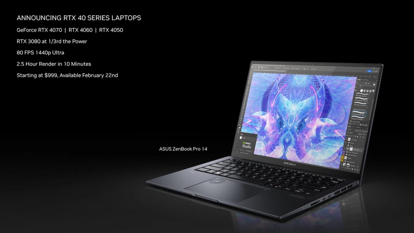 Nvidia unveils a broad range of efficient new laptop GPUs, from RTX ...
