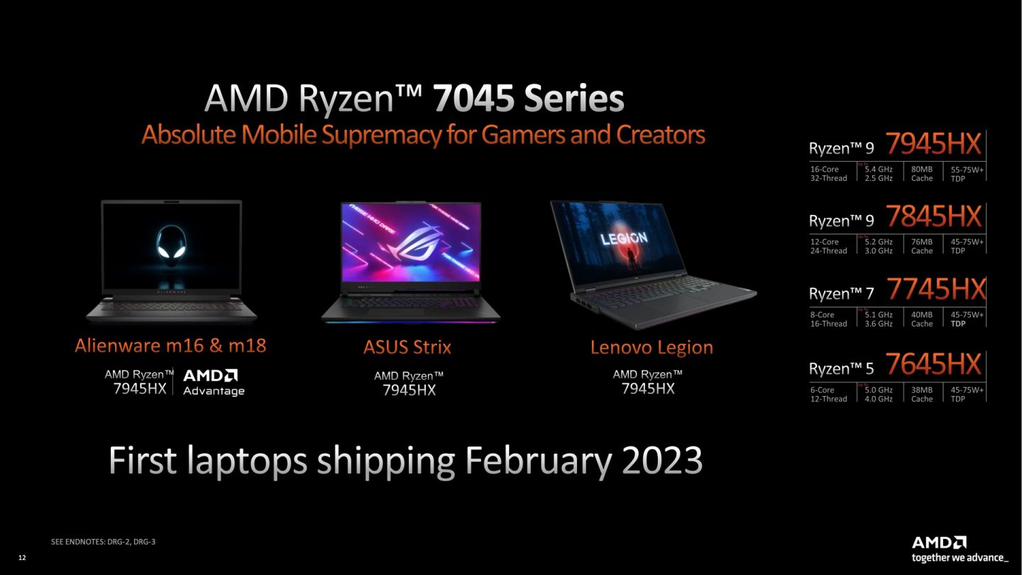 AMD’s Ryzen 7000 laptop CPU lineup is a bewildering patchwork of old ...