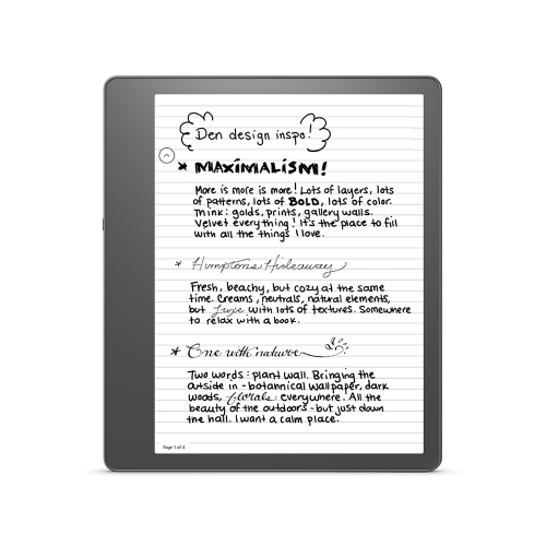First Kindle Scribe software update begins closing the feature gap ...