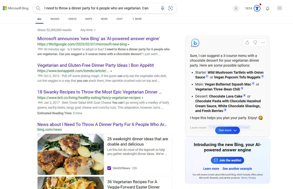Microsoft announces AI-powered Bing search and Edge browser - Ars Technica
