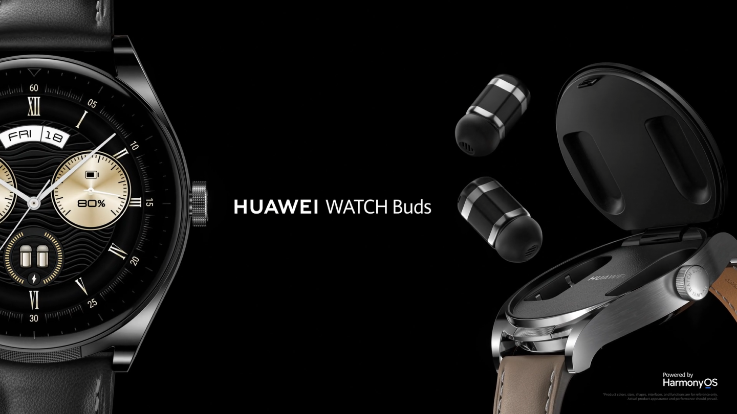 Huawei’s Watch Buds ask: “What if your smartwatch also contained ...