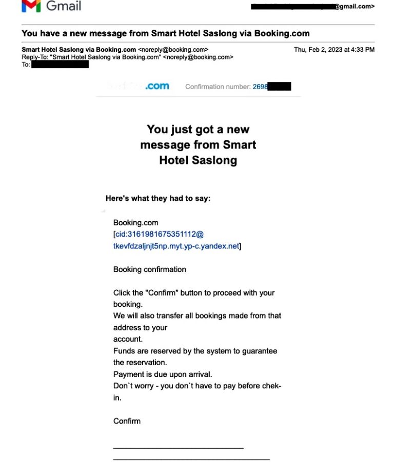 Mysterious leak of Booking.com reservation data is being used to scam ...