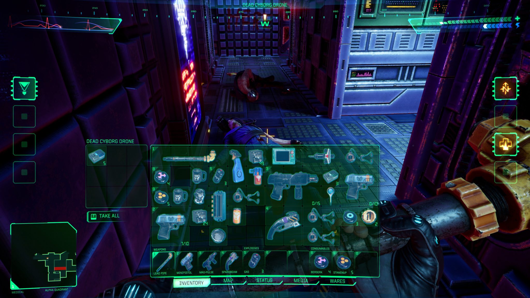 System Shock remake demo fuses modern design to a retro FPS/RPG package ...