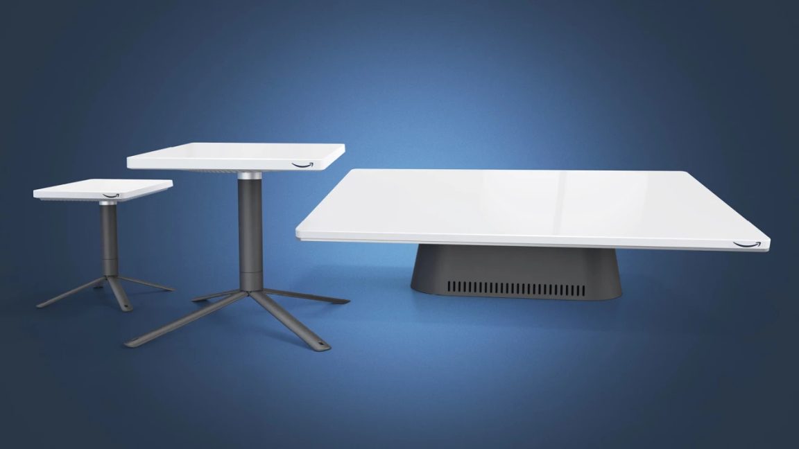 Amazon unveils three satellite user terminals, plans broadband service ...