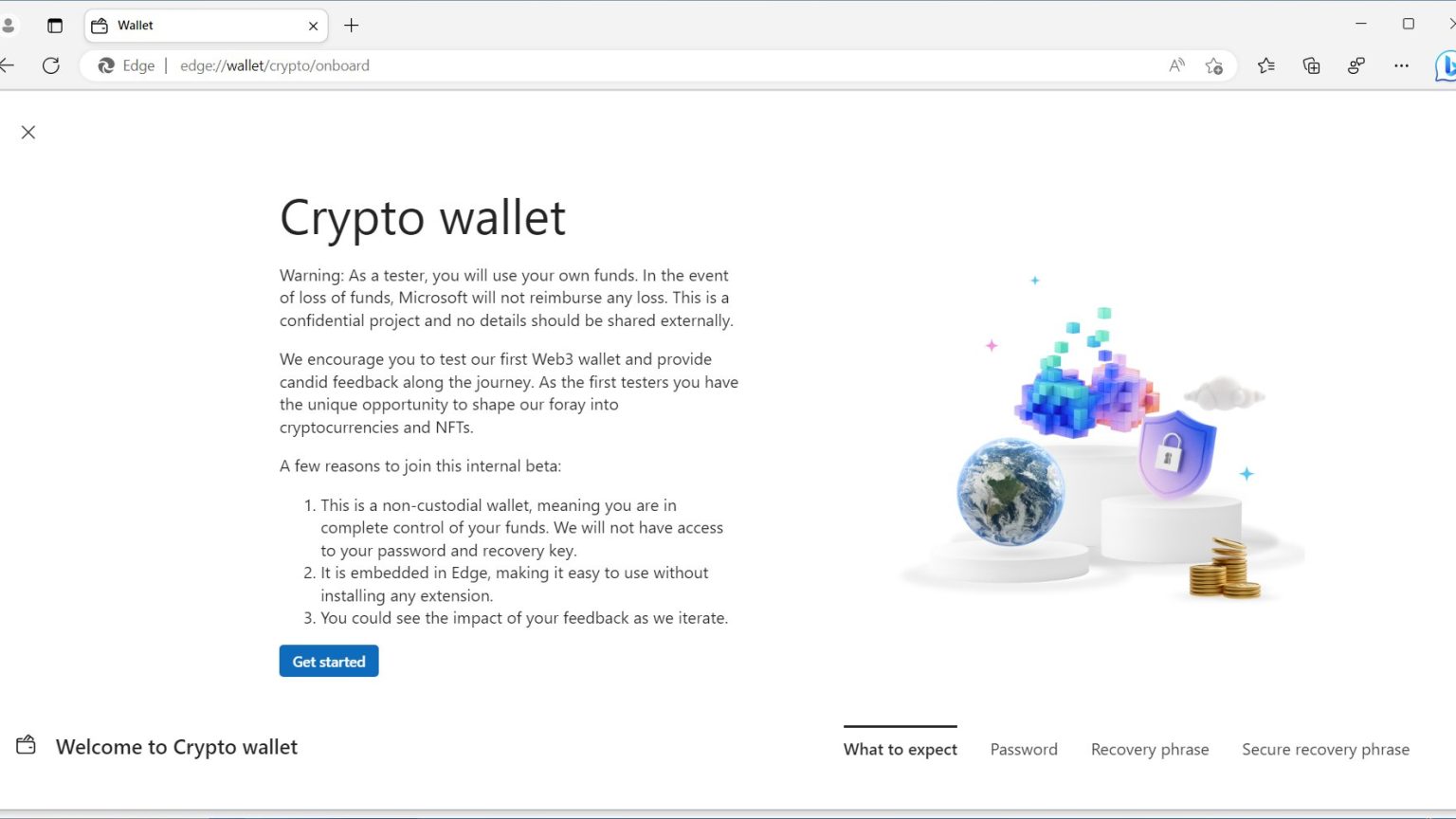 Microsoft is testing a built-in cryptocurrency wallet for the Edge ...