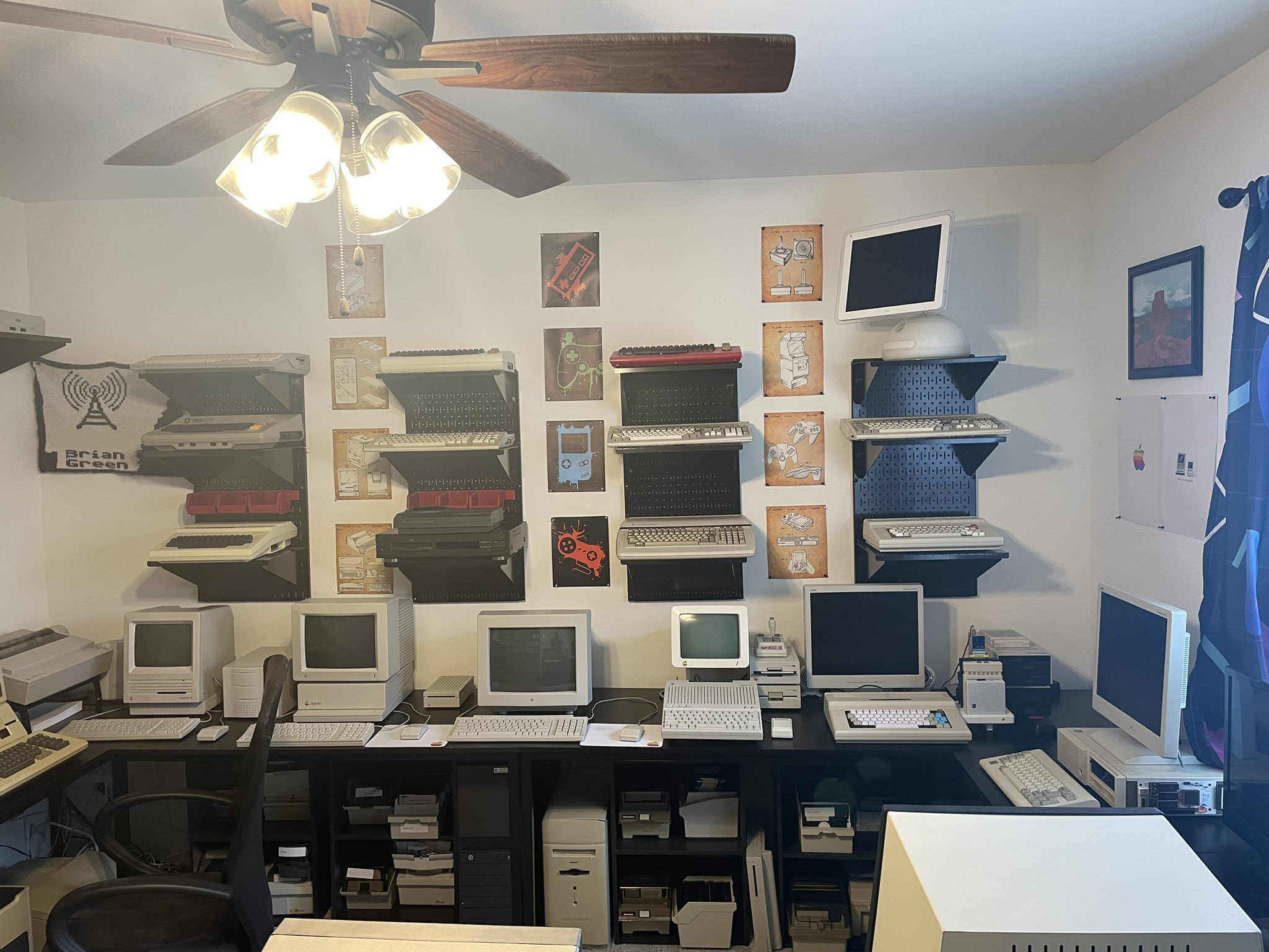Apple, Atari, and Commodore, oh my! Explore a deluxe home vintage ...