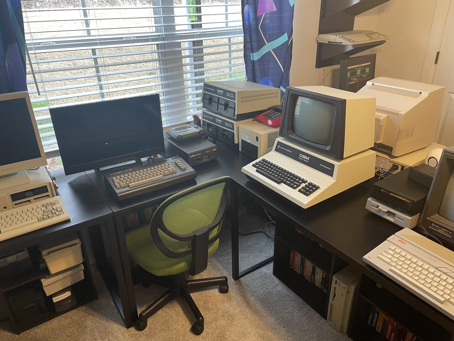 Apple, Atari, and Commodore, oh my! Explore a deluxe home vintage ...