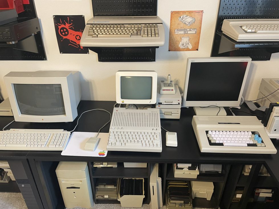 Apple, Atari, and Commodore, oh my! Explore a deluxe home vintage ...