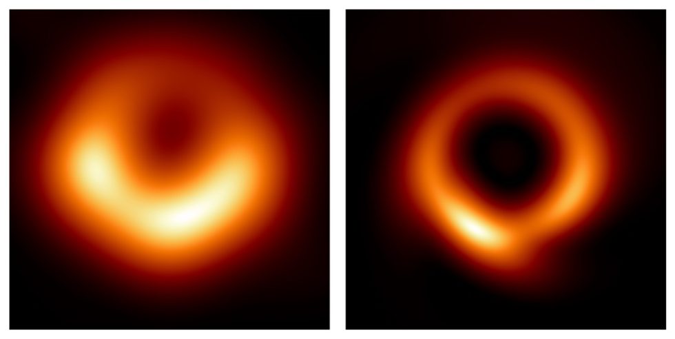 Iconic image of M87 black hole just got a machine-learning makeover ...