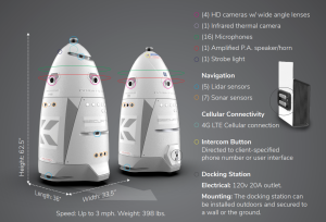NYPD robocops: Hulking, 400-lb robots will start patrolling New York ...