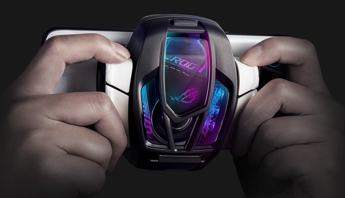 The Asus ROG Phone 7 has a giant active cooling backpack, two USB ports ...