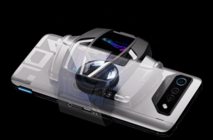 The Asus ROG Phone 7 has a giant active cooling backpack, two USB ports ...