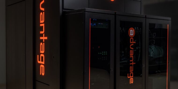 Quantum effects of D-Wave’s hardware boost its performance | Ars Technica